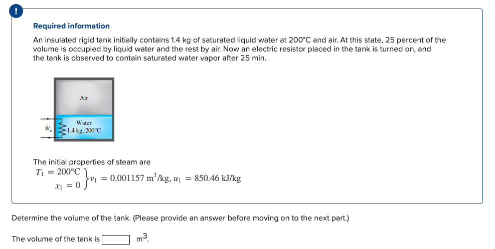 Solved An insulated rigid tank initially contains 1.4 kg of | Chegg.com