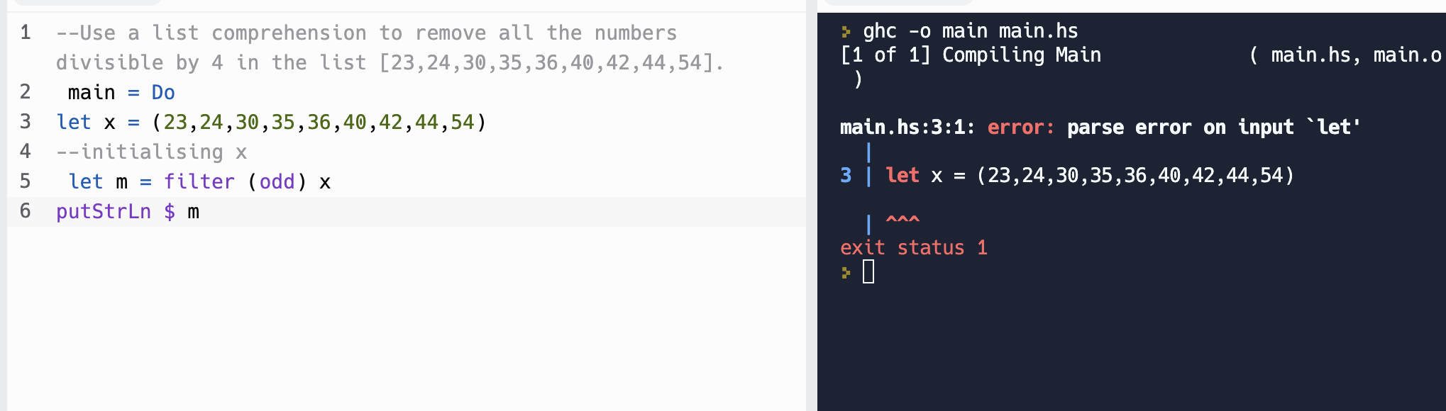Solved NNEED HELP CAN HELP ME UNDERSTAND WHY IS NOT WORKING | Chegg.com