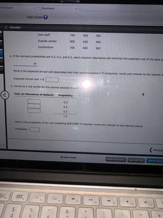 Solved in xBlackboard ckboard Help Center Calculato s | Chegg.com
