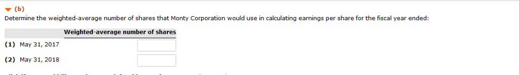 Solved Problem 16-6 (Part Level Submission) Monty | Chegg.com