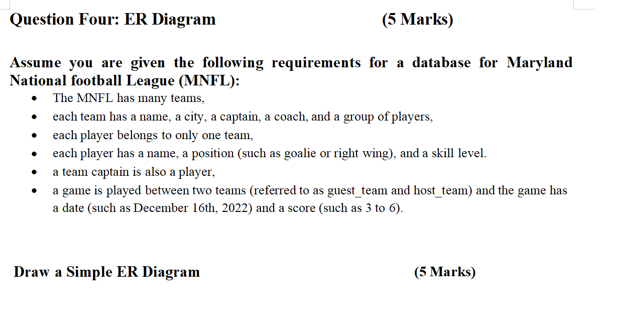 Solved Assume you are given the following requirements for a | Chegg.com Solved Assume you are given the following requirements for a | Chegg.com