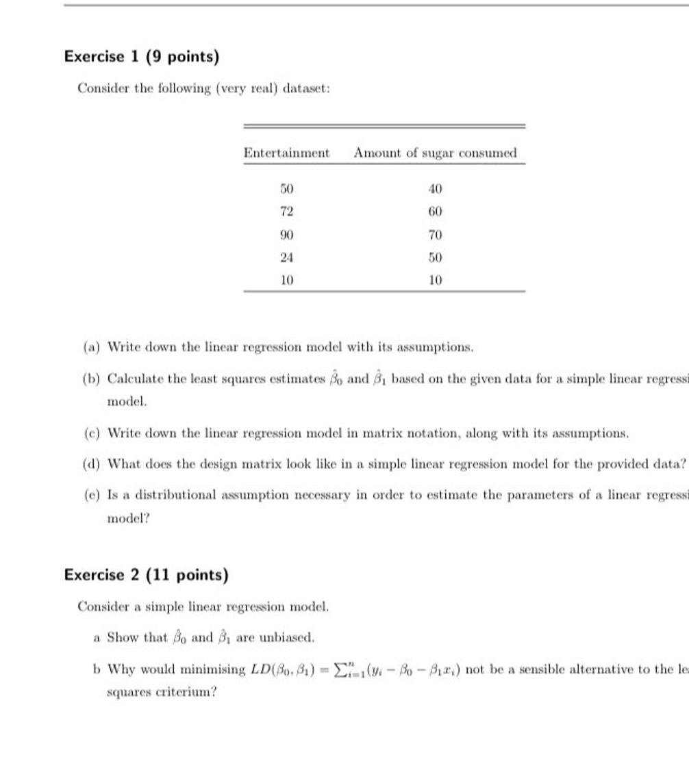 Solved Loglikelihoodexercise 1 9 pointsconsider The
