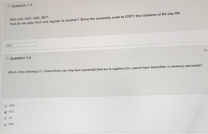 Solved After running this program, what is the (decimal) | Chegg.com