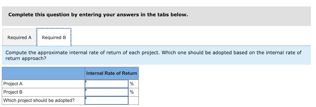 Solved Problem 16-19 Using net present value and internal | Chegg.com