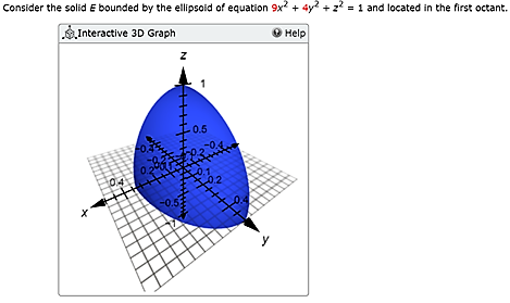 Solved = 1 and located in the first octant. Consider the | Chegg.com