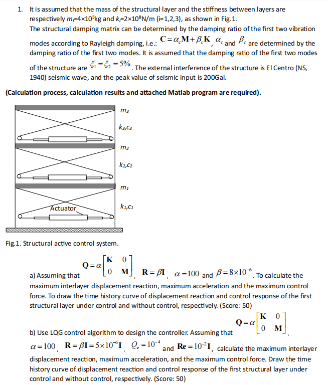 Solved It is assumed that the mass of the structural layer | Chegg.com