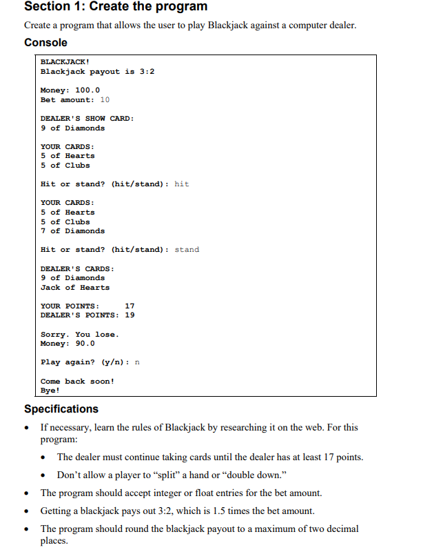 Solved Can You Wite This Program As Simple As Possible And 