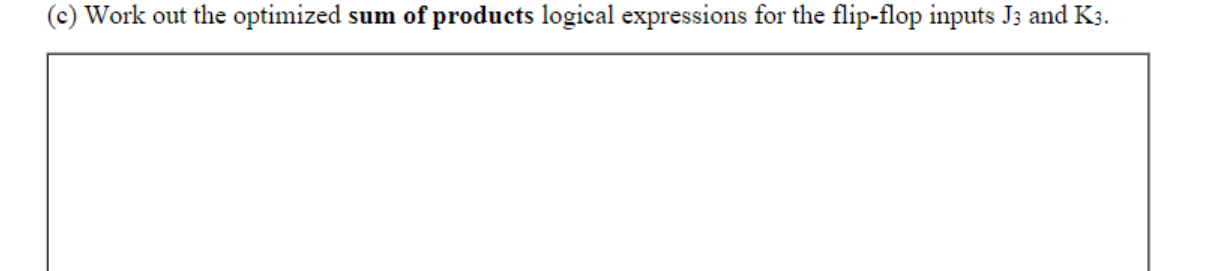 Solved We Wish To Build A 3 Bit Synchronous Counter Using 