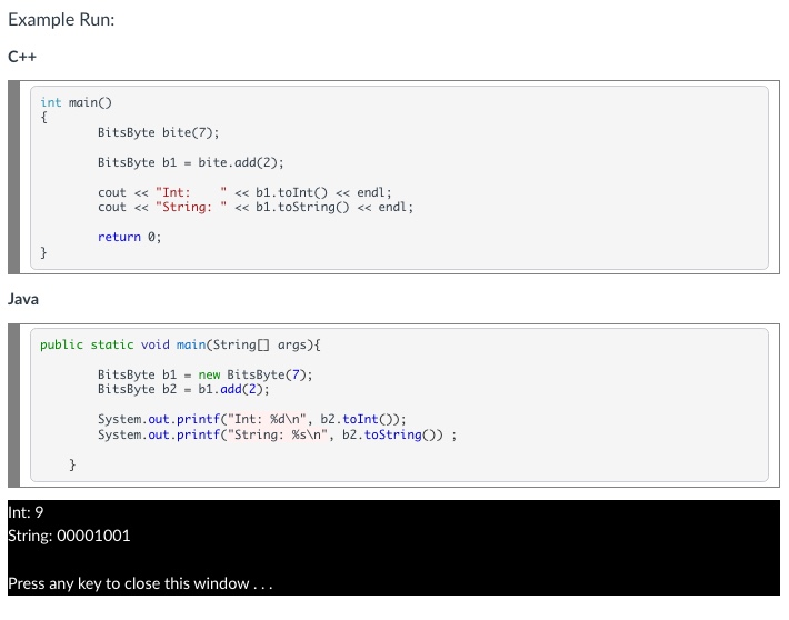 This is for data structures/algorithms and code in | Chegg.com