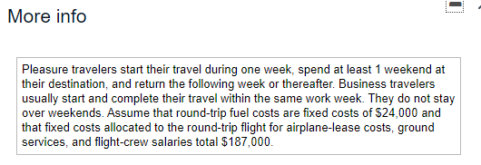 Solved Nittle Airways is about to introduce a daily | Chegg.com