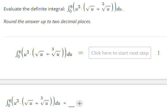 Solved Evaluate the definite integral: \\( | Chegg.com