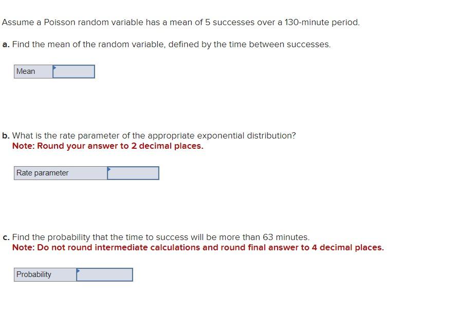 Solved Assume a Poisson random variable has a mean of 5 | Chegg.com