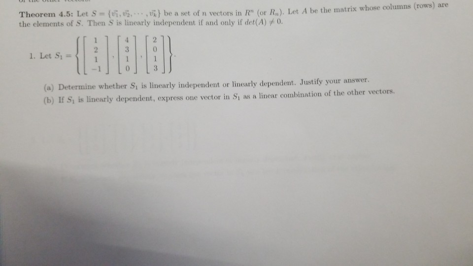 Solved ULLL ULLT VOLVO Theorem 4.5: Let S = {01.02...., be a | Chegg.com