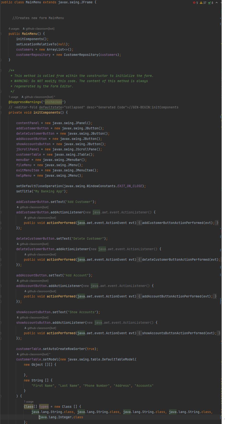 Solved import java.math.Bigdecimal; import java.util.List; | Chegg.com