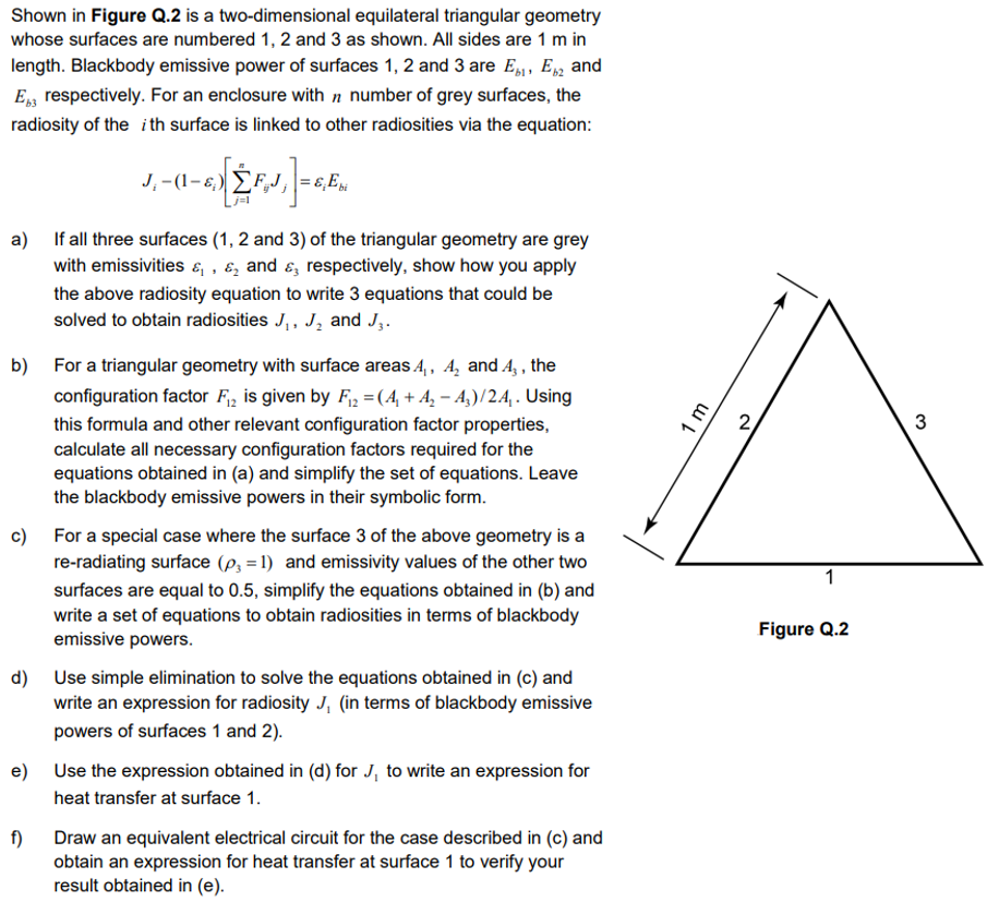 Solved Shown in Figure Q. 2 ﻿is a two-dimensional | Chegg.com