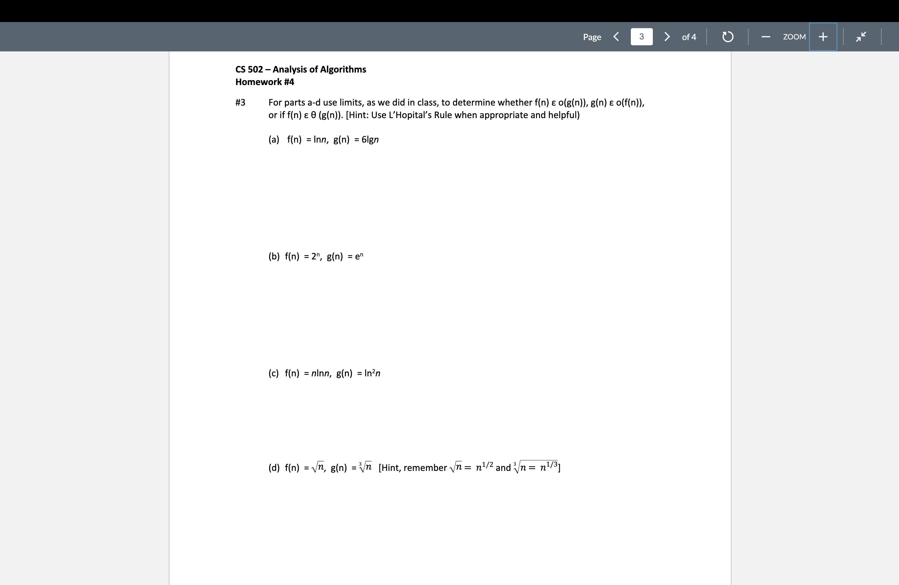 Solved \#3 For parts a-d use limits, as we did in class, to | Chegg.com