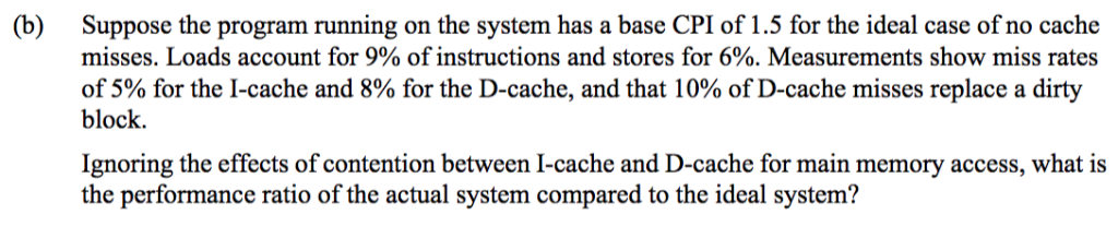 Question 5 Consider a RISC-V RV321 system that uses | Chegg.com