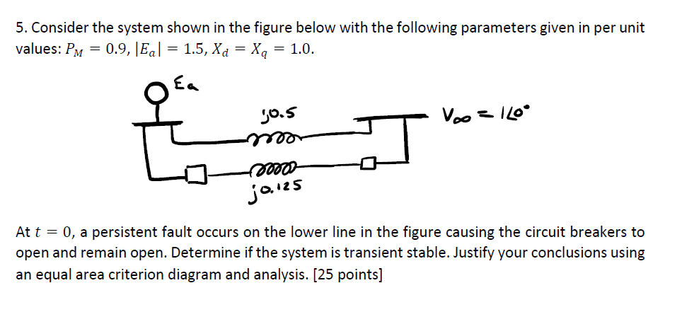 Solved 5. Consider the system shown in the figure below with | Chegg.com