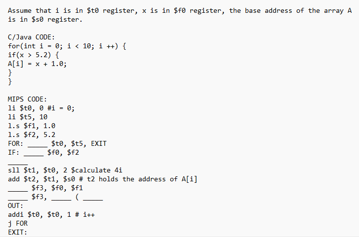 Solved i left the problem blank to just fill in what i could | Chegg.com