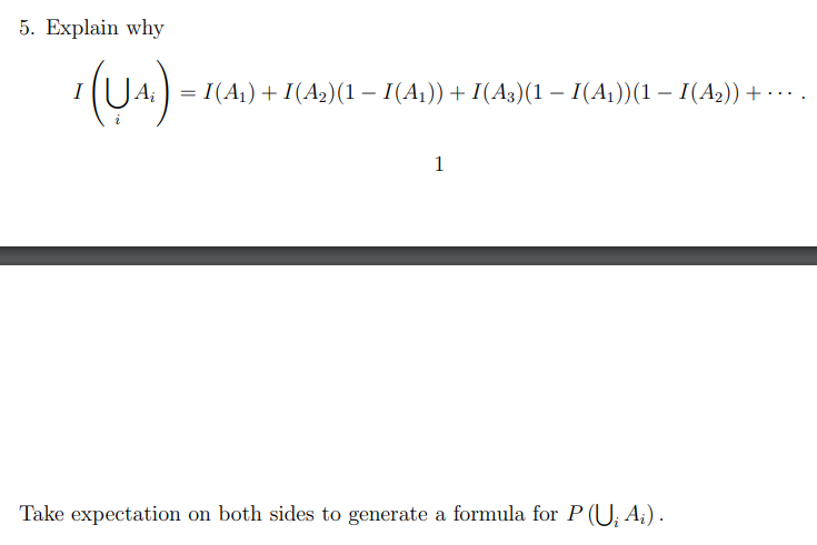 Solved 5. Explain why | Chegg.com