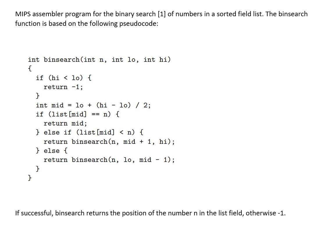 Solved Find all the obvious bugs and correct the MIPS | Chegg.com