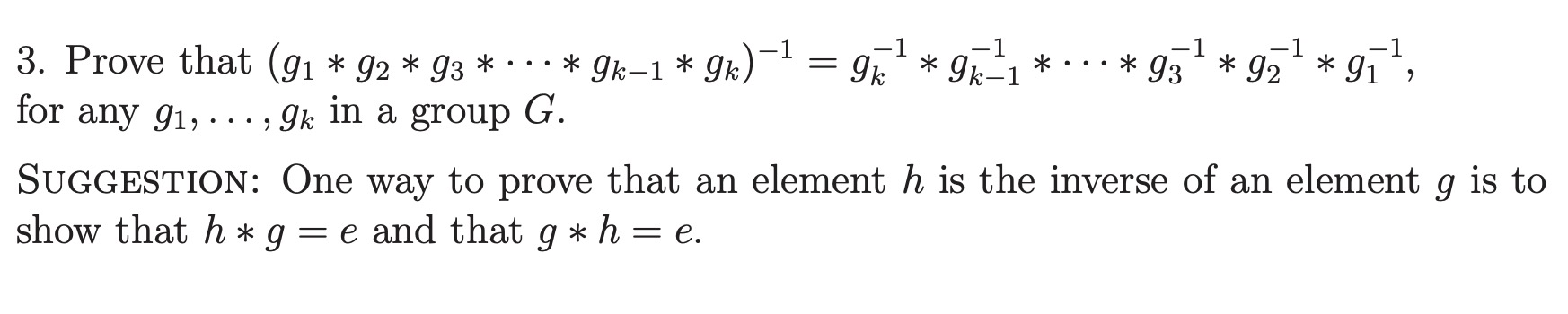 Solved 3. Prove that | Chegg.com