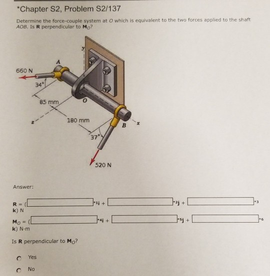 Solved * Chapter S2, Problem S2/137 Determine the | Chegg.com