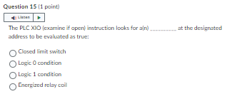 Solved With a current-sinking cutput proximity sensor: A) | Chegg.com