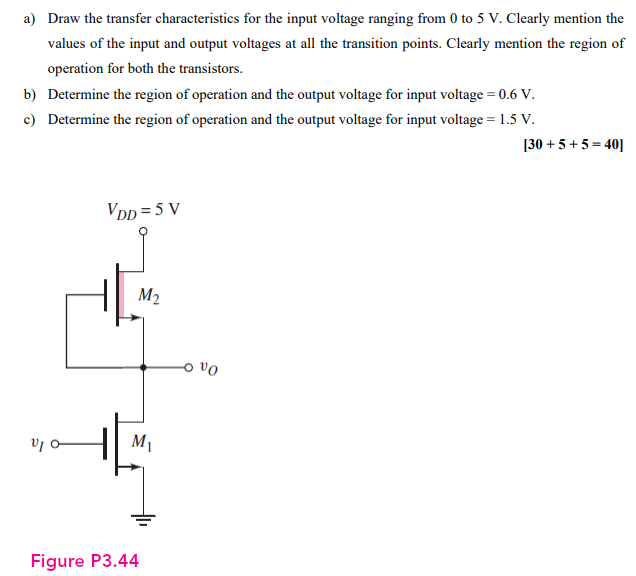 Solved 3. For the circuit having the following parameters. | Chegg.com