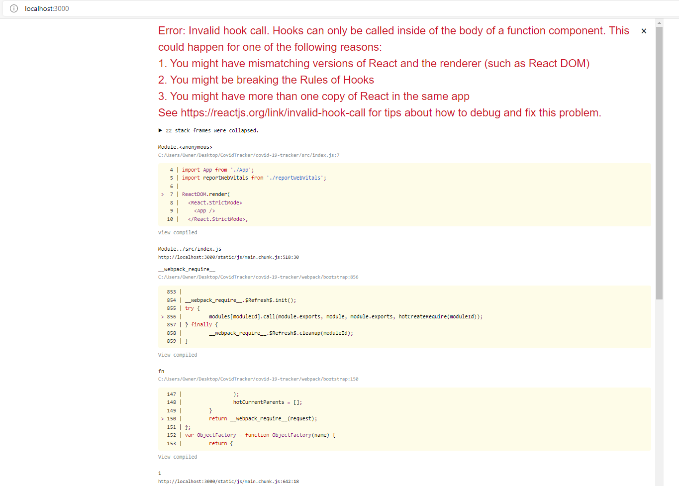 Solved Im getting this error not sure whats going on Error: | Chegg.com