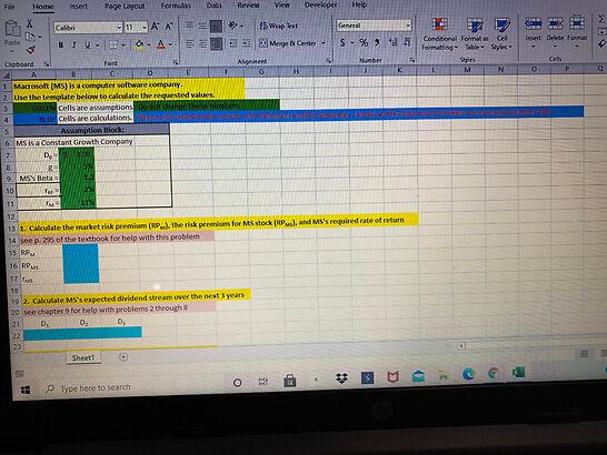 Solved AutoSave Excel Assignment Spring 2021.xlsx - Excel | Chegg.com