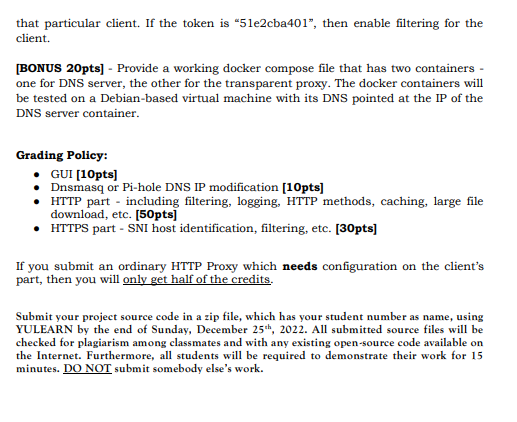 Solved As a term project you are expected to develop a | Chegg.com