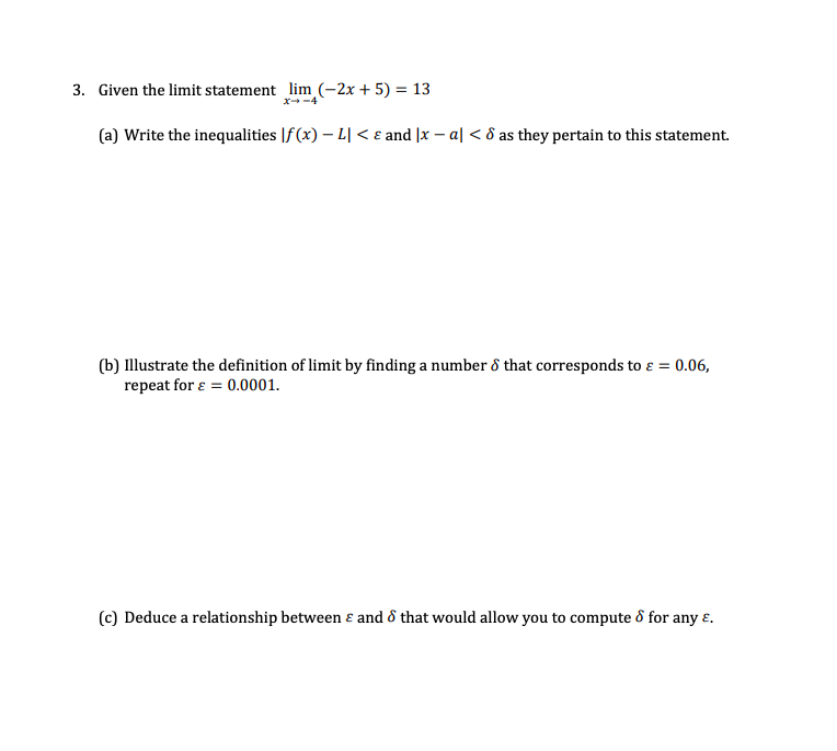 Solved Section 2.3: Calculating Limits Using the Limit Laws | Chegg.com