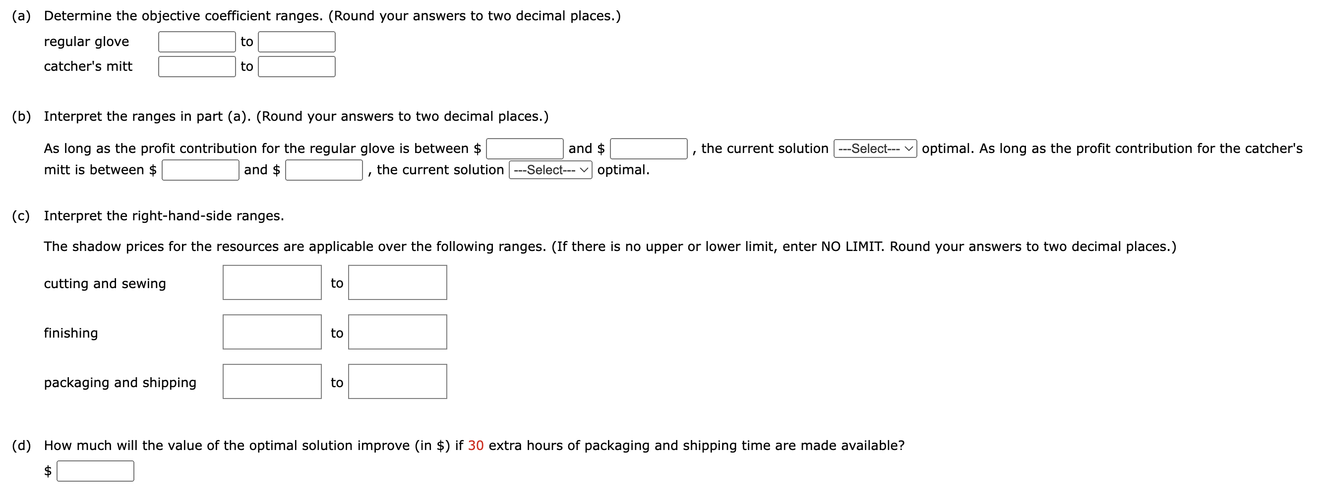 Solved R= number of regular gloves C= number of catcher's | Chegg.com