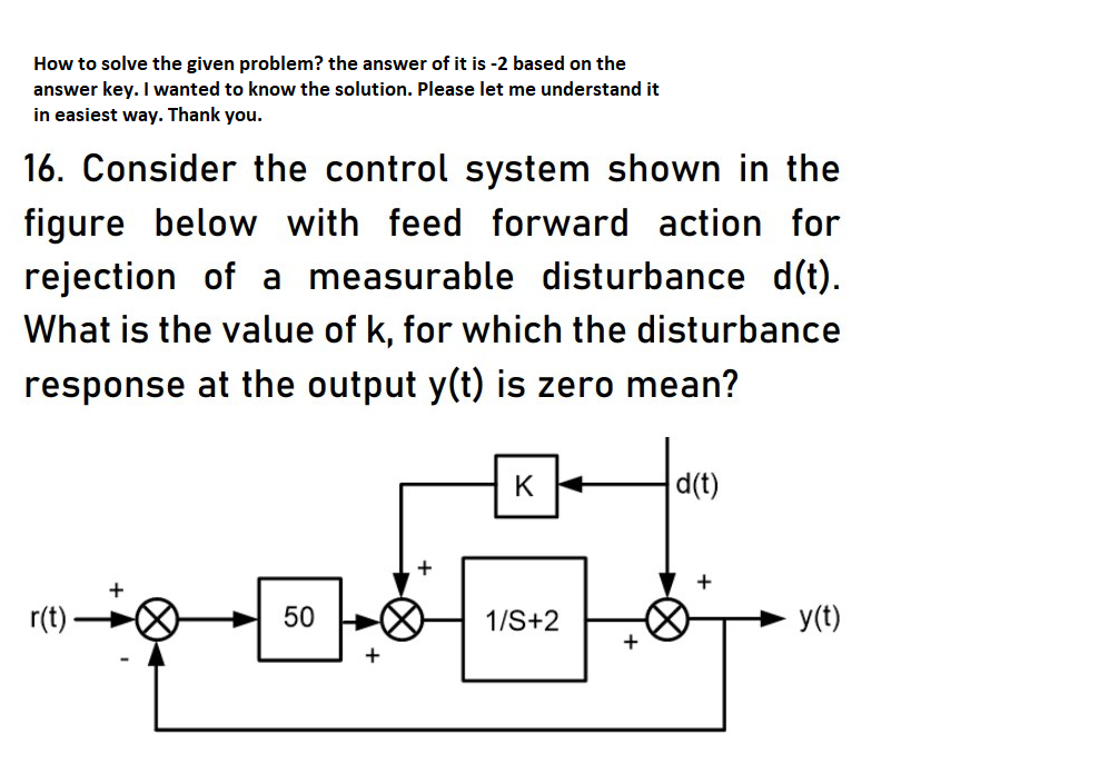 Solved How to solve the given problem? the answer of it is | Chegg.com
