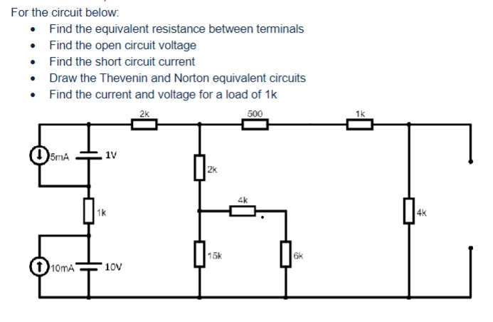 Solved For the circuit below:Find the equivalent resistance | Chegg.com