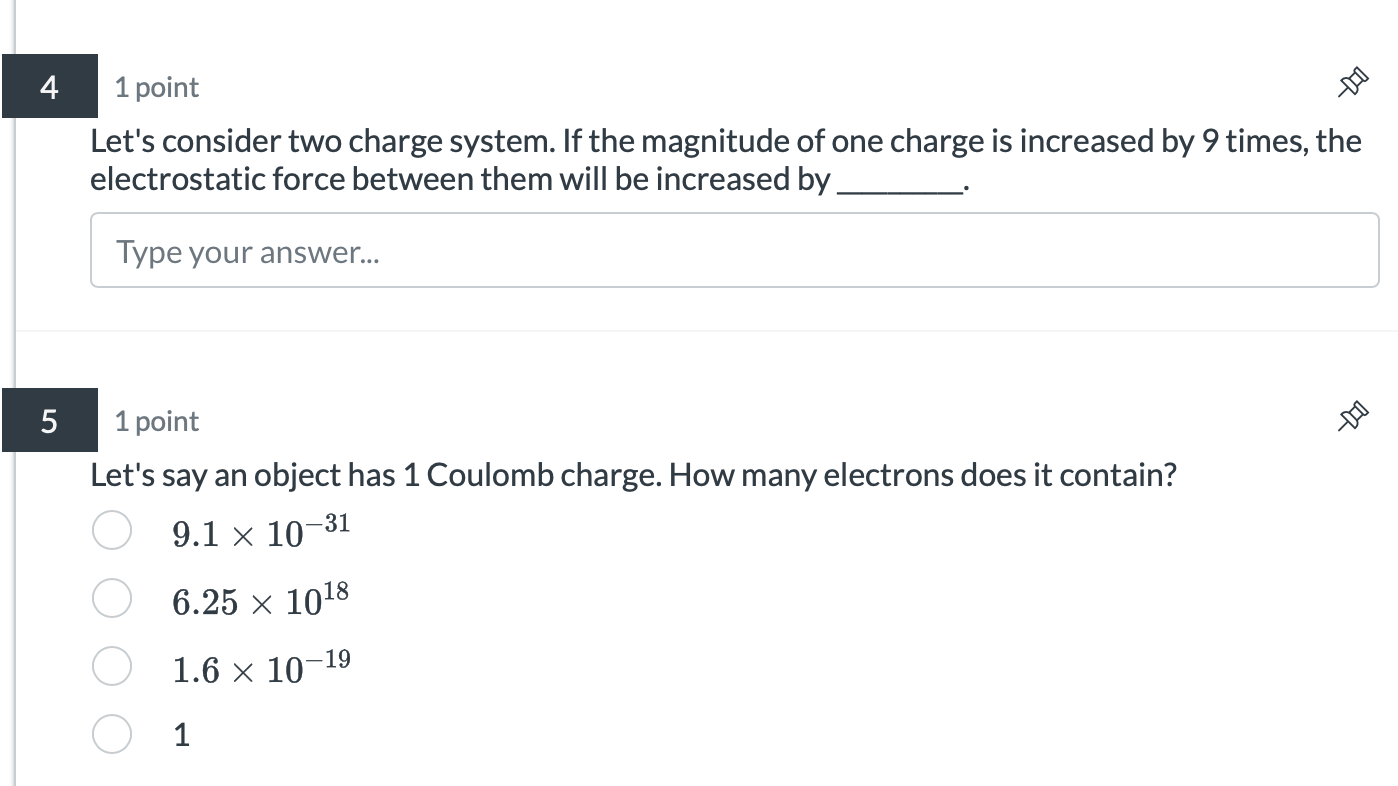 Solved 4Let's consider two charge system. If the magnitude | Chegg.com