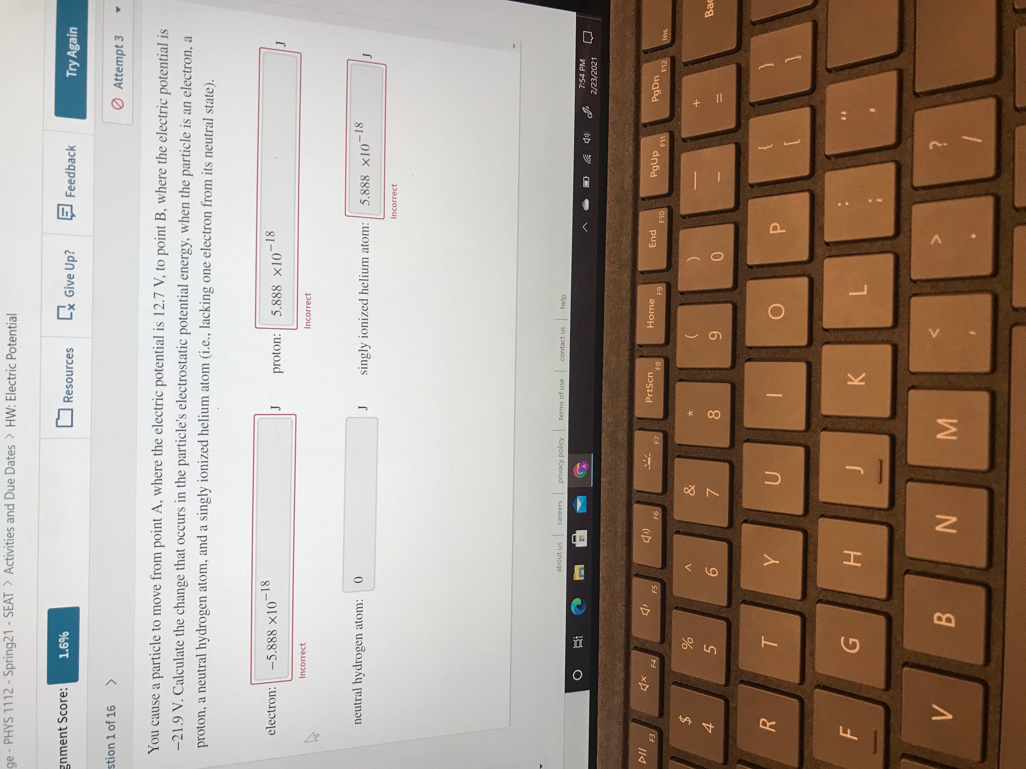 Solved ge- PHYS 1112 - Spring 21 - SEAT > Activities and Due | Chegg.com