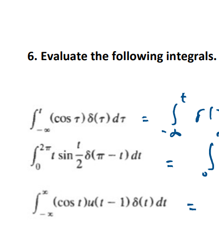 Solved Evaluate the following | Chegg.com