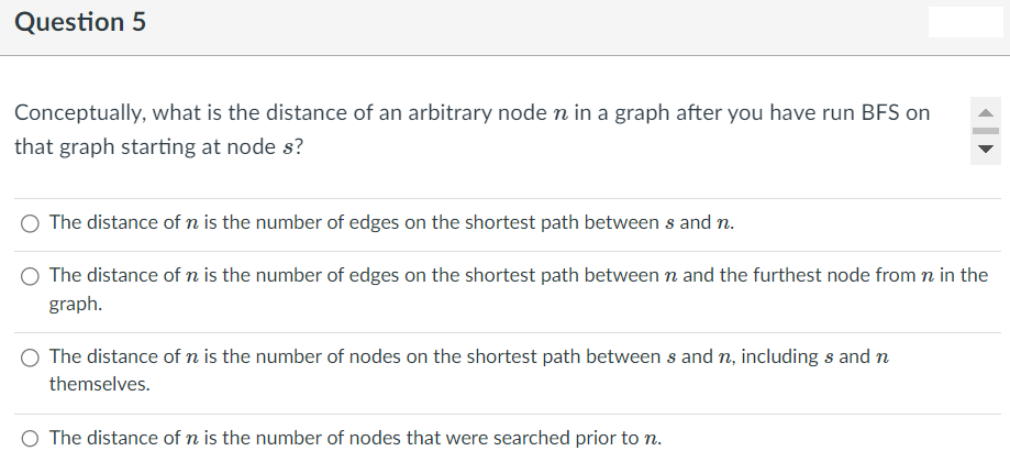 Solved Conceptually, what is the distance of an arbitrary | Chegg.com