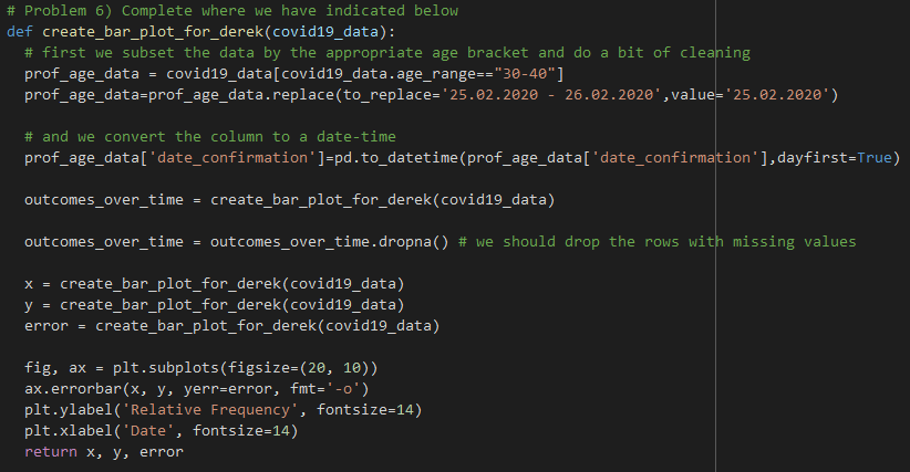 def odd_get_min_max1(dataframe,col_name): | Chegg.com