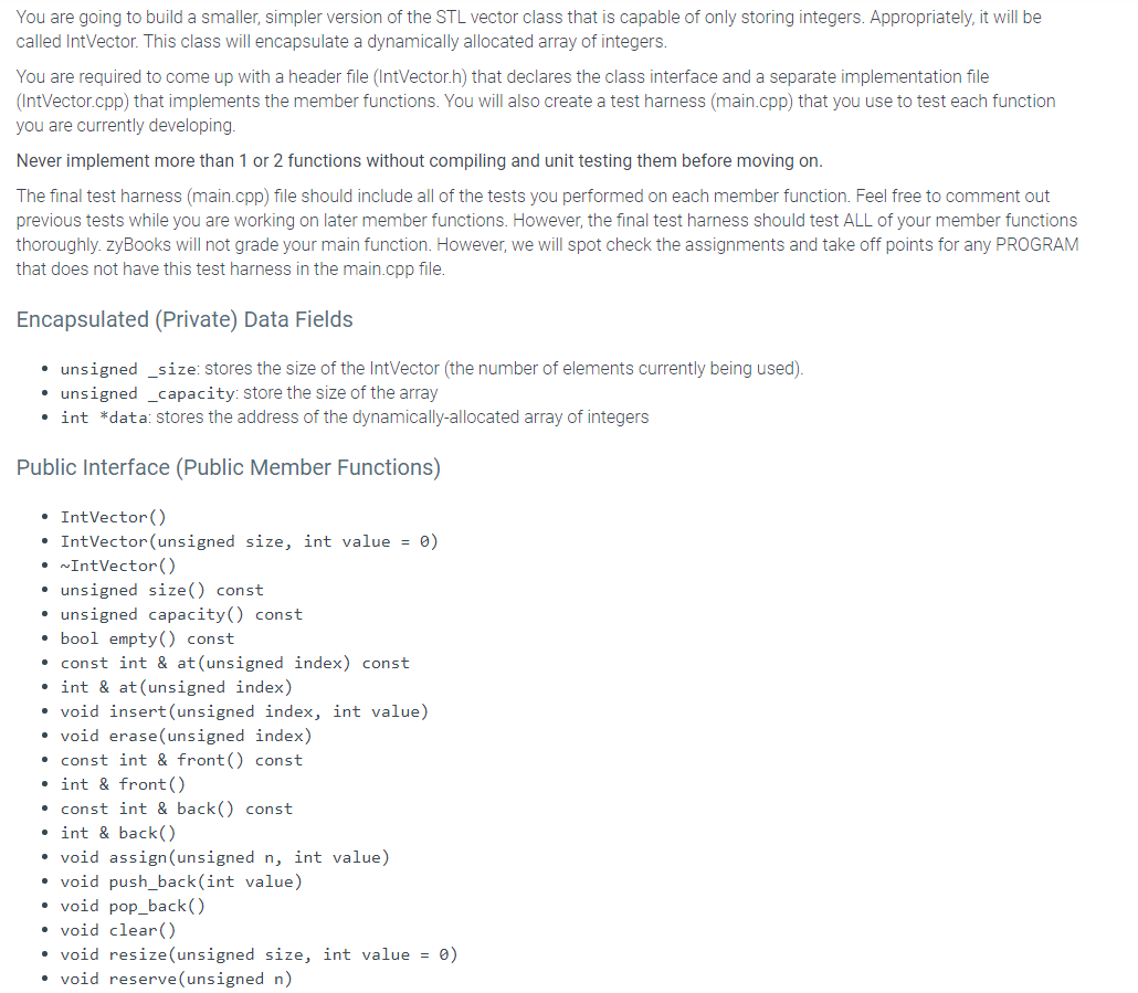 Solved You are going to build a smaller, simpler version of | Chegg.com