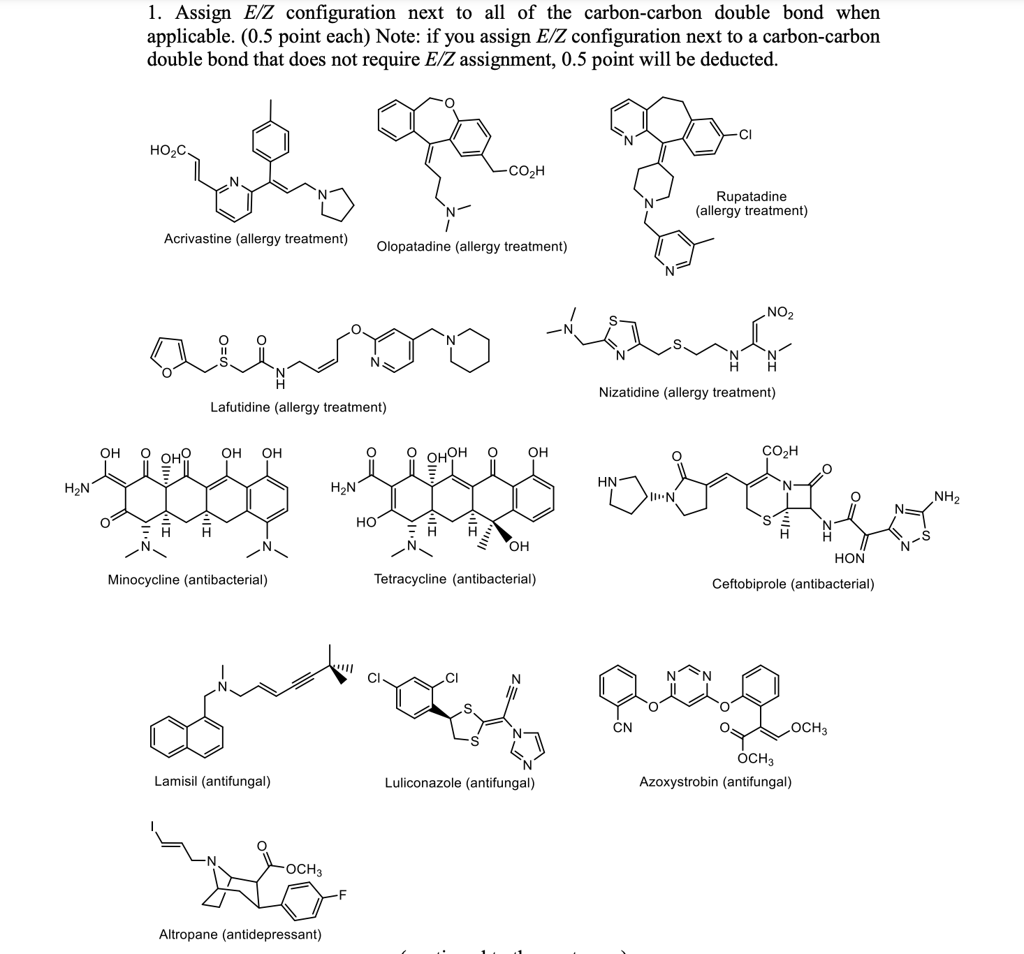 Solved Assign EZ ﻿configuration next to all of the | Chegg.com