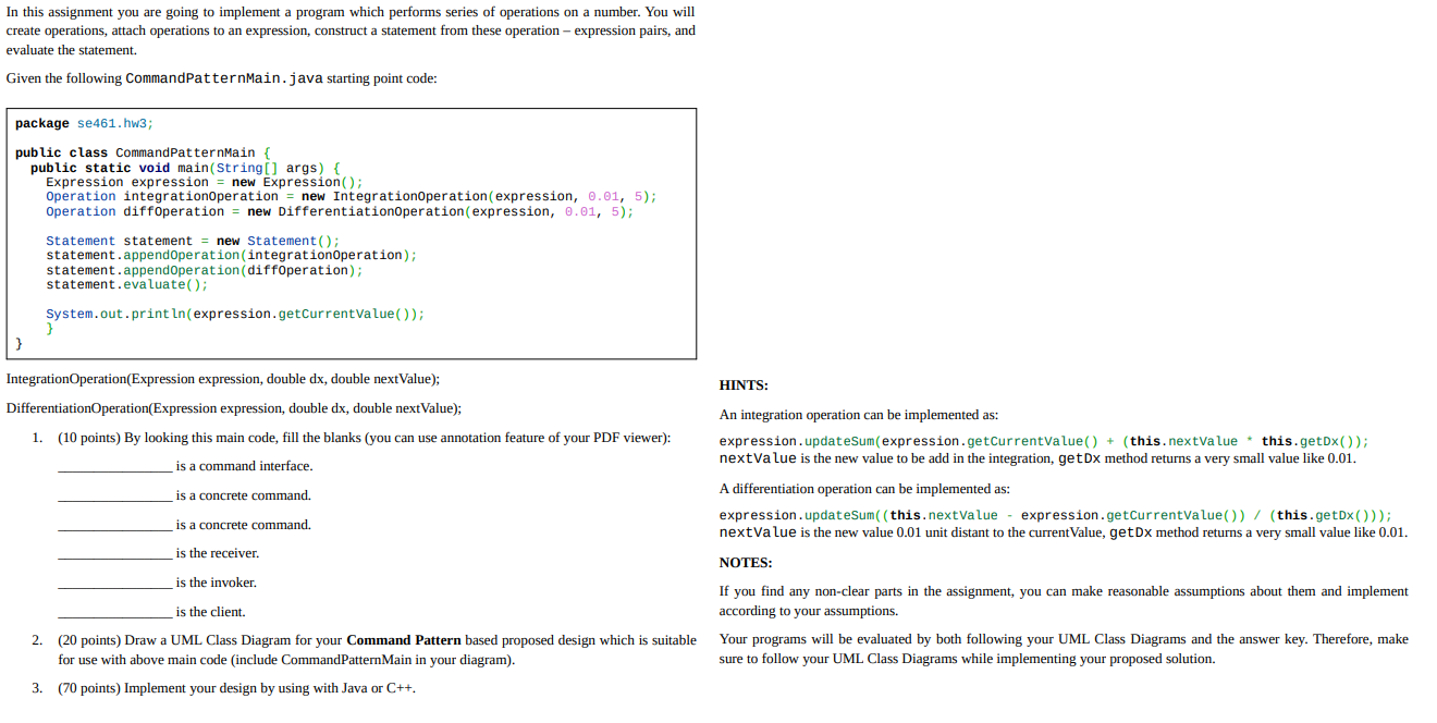 Solved In this assignment you are going to implement a | Chegg.com
