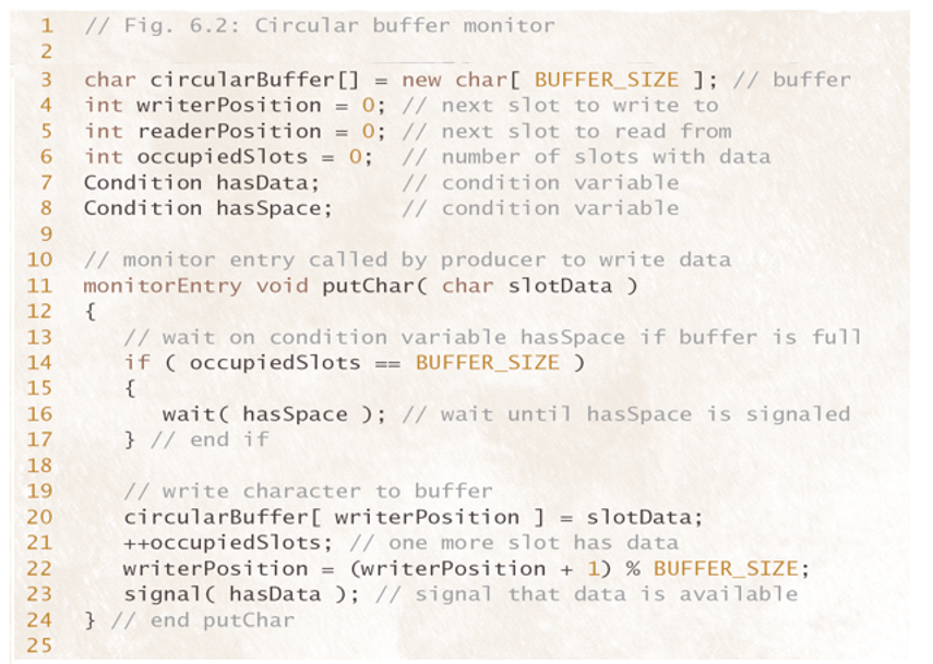 Solved Which statements perform monitor initialization?Which | Chegg.com