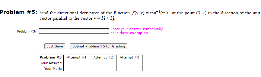 Solved roblem \#5: Find the directional derivative of the | Chegg.com