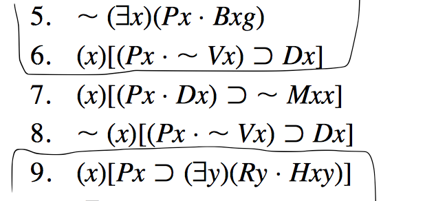 Solved Translate the following into English, giving the | Chegg.com