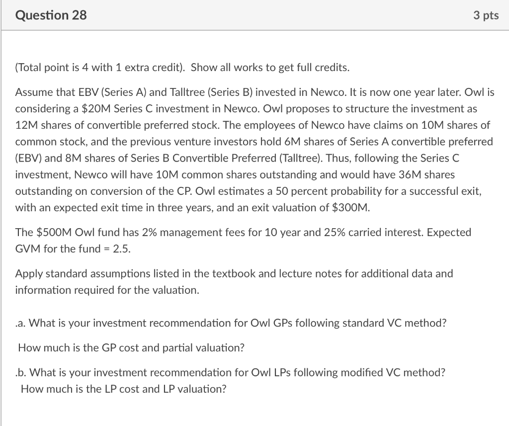 Solved (Total point is 4 with 1 extra credit). Show all | Chegg.com