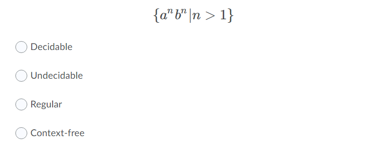 Solved Eqtm Decidable Undecidable Regular Context Free 5684