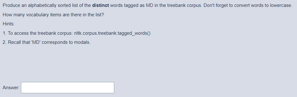 Solved Produce an alphabetically sorted list of the distinct | Chegg.com